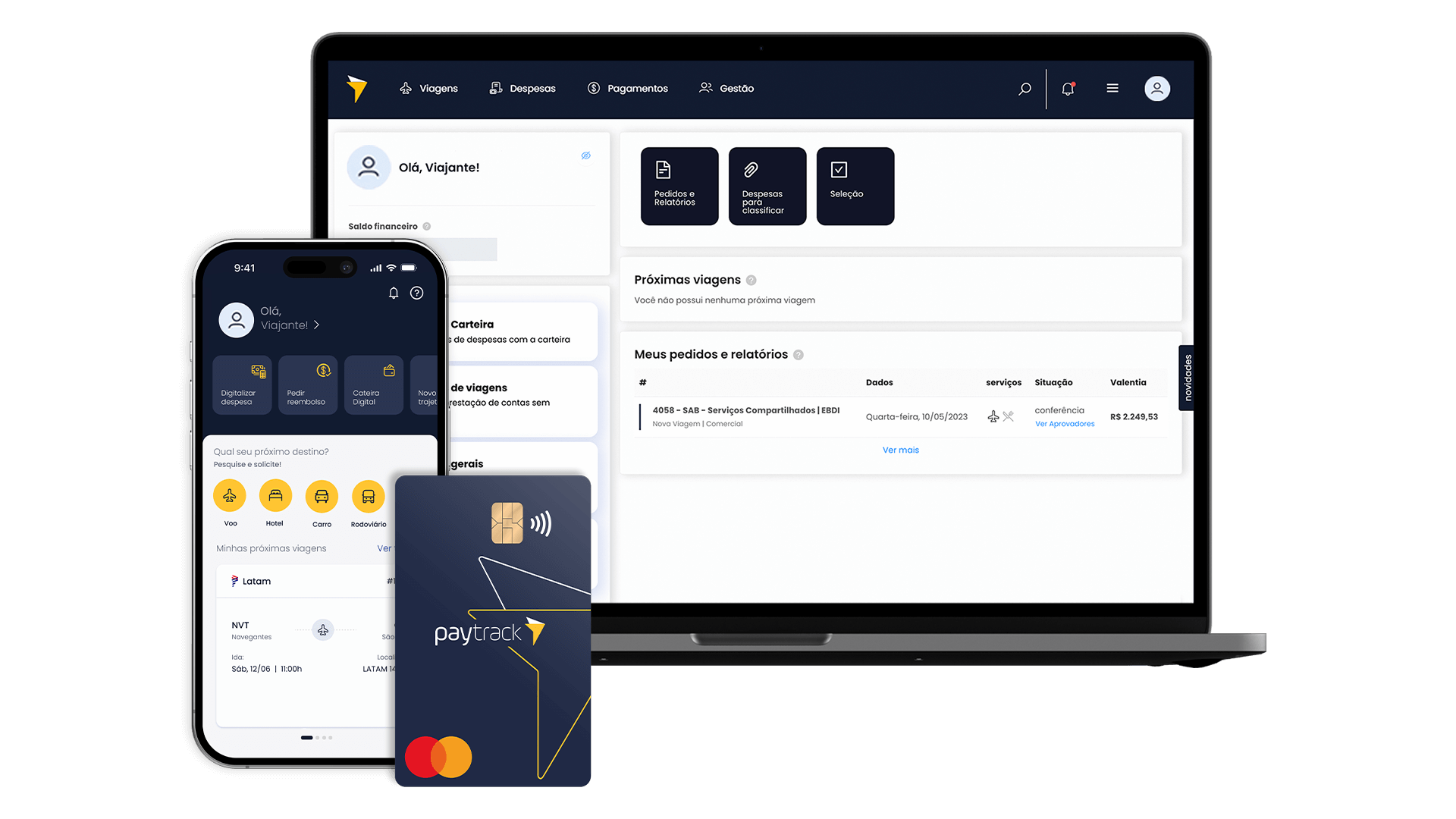 Paytrack | Gestão de Despesas e Viagens Corporativas